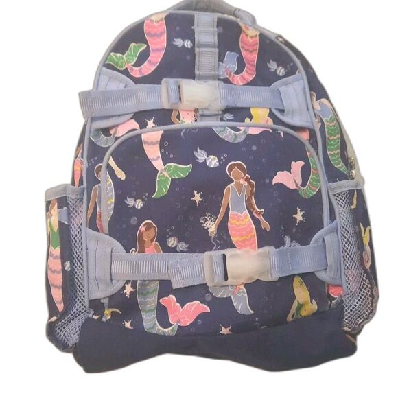 Pottery Barn | Accessories | Used Pottery Barn Kids Backpack Navy Blue ...